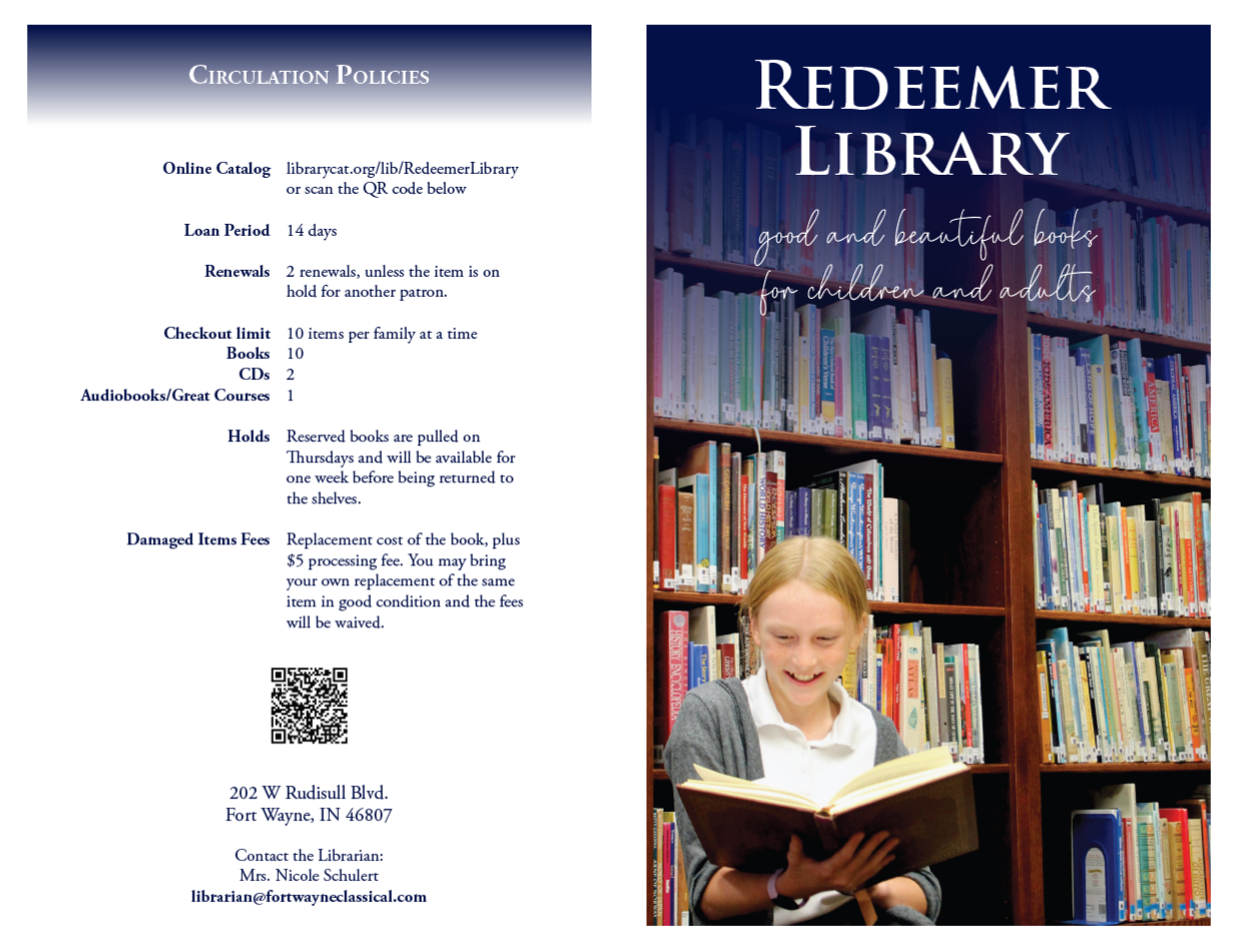 Library – Redeemer Classical School